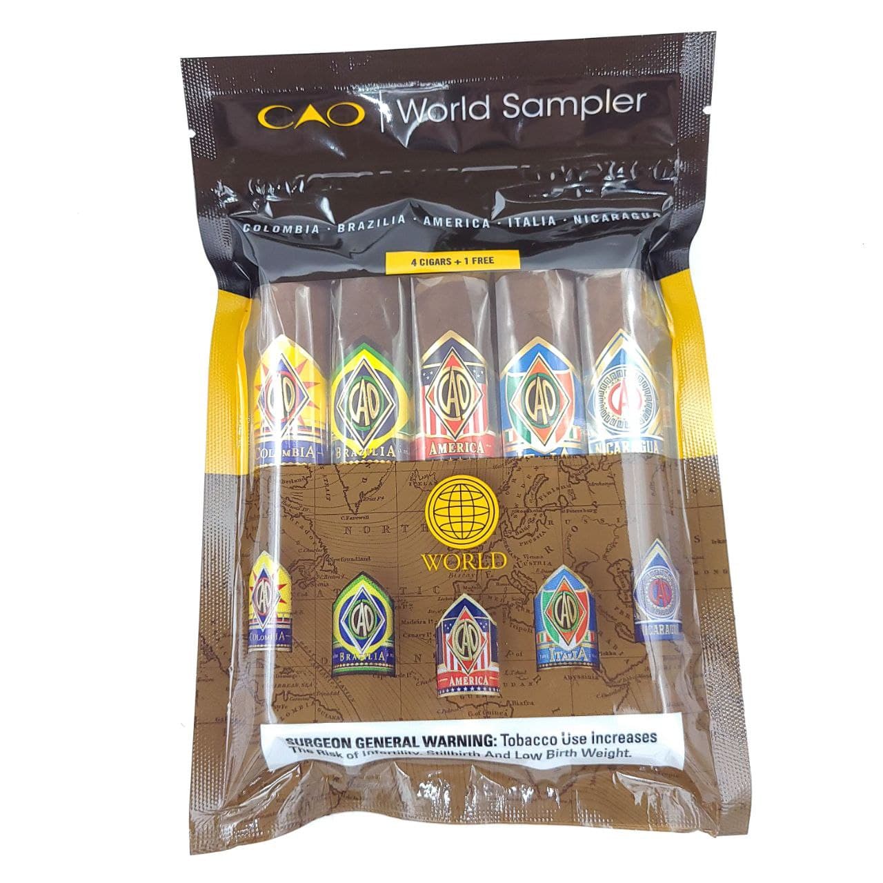 CAO World Sampler II 5ct Pack
